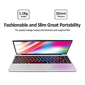 VGKE B14 14" Full HD 100% sRGB Laptop | Portable Win 10