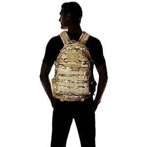 Tru-Spec Elite 3 Day Camo Backpack, Muliticam, One Size