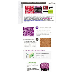 Manito Castle Beta Stroller Weather Shield (Chocolate)