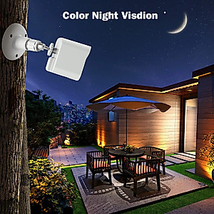 3-Pack Wall Mount Bracke and Housing for Wyze Cam V3 and V3 Pro Camera, wyze v3 Cover Indoor/Outdoor Video Security Accessories，Sun Protection Protective Shell and Adjustable Wall Mounting Brackets