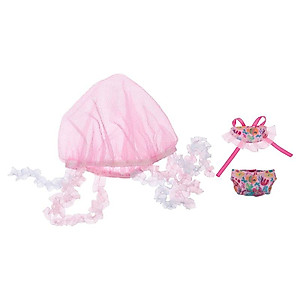 Nerlie Neonate Aquanerlie Aquamerito Clothing Wear - Pink Jellyfish Motiff Dress Romper and Hat - KSI-Merito Glu Glu by Distroller