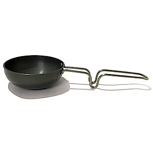 SHRIYA Tadka Pan Mini Fry Pan Tadka Pan Spice Heating Pan Aluminium Tadka Pan Dal Tadka Pan Large Tadka Pan for saag dal kadhi dhokla
