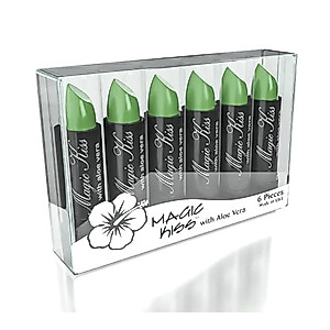 Magic Kiss Lipstick Set Aloe Vera Color Changing Green