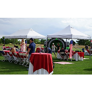 UNDERCOVER X3 10x10 Commercial Canopy Tent – Pop Up Canopy Tent with Sidewalls – Portable Outdoor Canopy Tent (White) – Wheel-Away 10x10 Commercial Canopy Tent