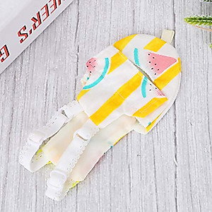 POPETPOP Parrot Bird Diaper Parrot Nappy - Washable Reusable Parrot Flight Suit with Liners for Parakeet Parrot Mini Macaw