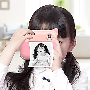 Kids Camera, Digital Camera for Kids Boys and Girls - 24MP Children's Camera with LCD Screen, Full HD 1080p Rechargeable Electronic Mini Camera for Students, Teens, Kids