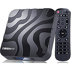 Android TV Box 12.0, Antfraer T95MAX Android TV Box H618 4GB RAM 64GB ROM Android Box Support 2.4G/5.8G WiFi6 Bluetooth 5.0 Ethernet LAN 3D 6K Video Smart TV Box
