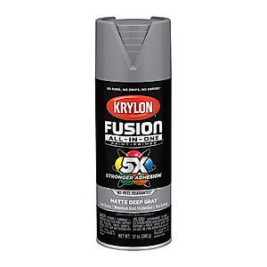 Krylon Fusion ALL-IN-ONE2914 Matte Deep Gray16 oz.