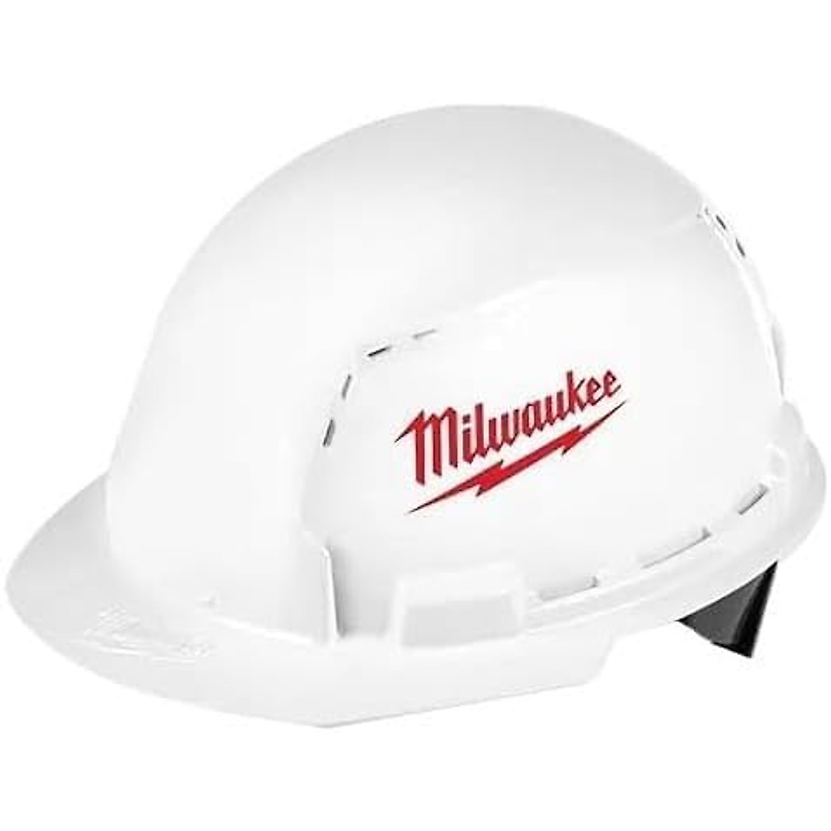 Milwaukee Bolt Ratchet Type 1 Class C Front Brim Hard Hat White Vented - Case of: 1;