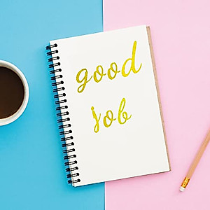 16 Sheets Holographic Laser Letter Stickers,Self Adhesive Cursive Alphabet Stickers, DIY Vinyl Letter Decal Script Pantry Labels for Office,Mailbox,Kitchen,Signs,Window,Door,Home,Grad Cap (Gold,1