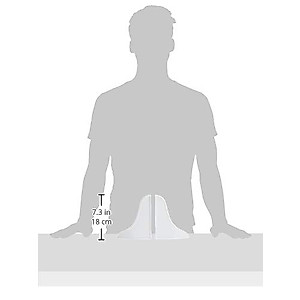 Prime-Line M 6086 Bath Tub Splash Guard, 9 in. x 10-3/4 in., Plastic, White