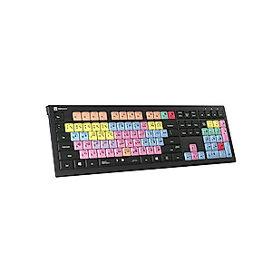 LogicKeyboard compatible with Avid Pro Tools 2018 PC Backlit Astra - LKBU-PT-APBH