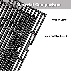 Uniflasy 17 Inch Cooking Grate for Charbroil Tru Infrared 463242715 463242716 463276016 466242715 466242815 463257520 G533-0009-W1 Nexgrill 720-0882A BHG 720-0882 Lowe's 606682 Grill Cast Iron Grid