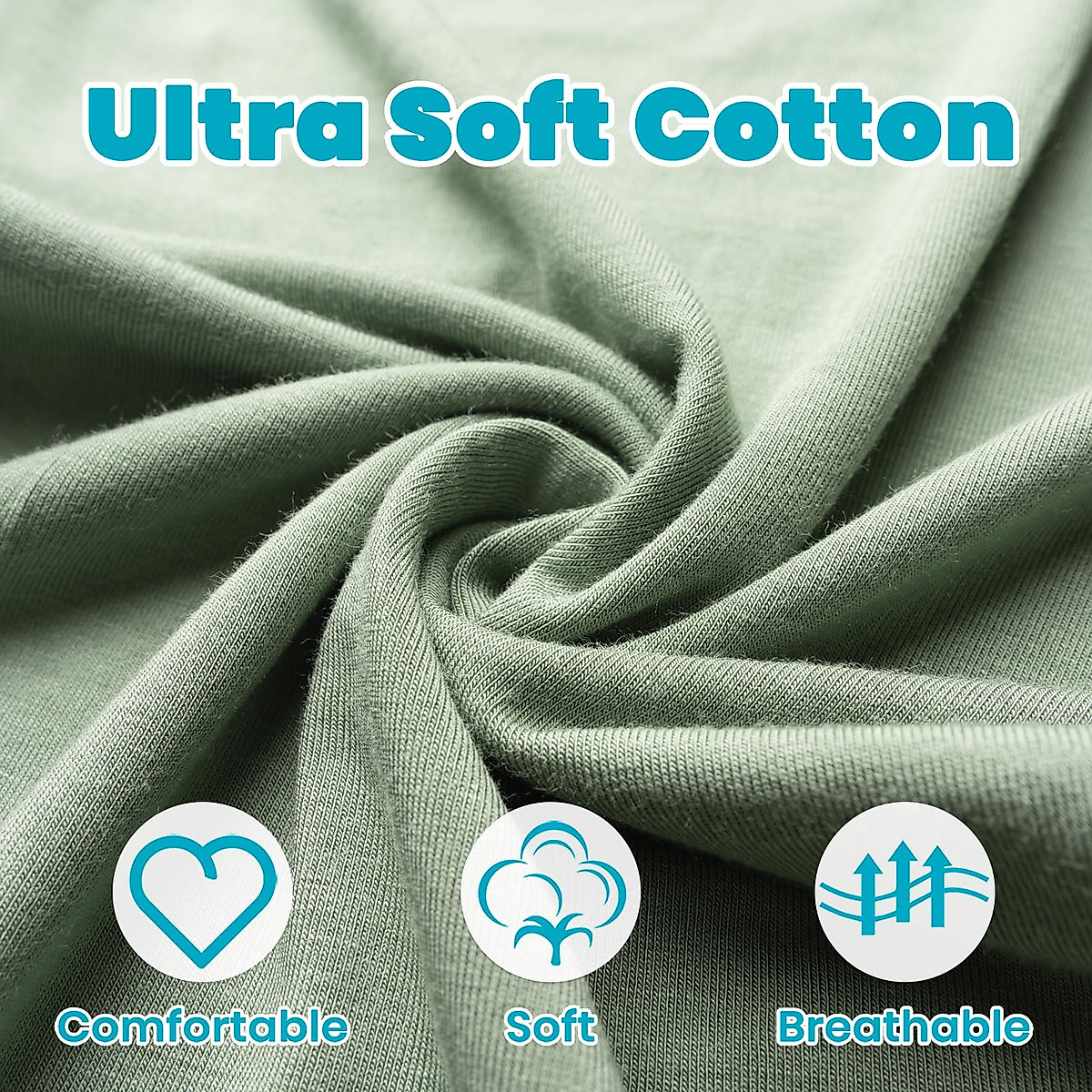 Newborn Baby Knotted Gown, Super Soft Silky Infant Long Sleeve Sleeper for Baby Girl and Boy Sleeping Bag with Mittens and Hat & Bowknot Set (Extra Long)