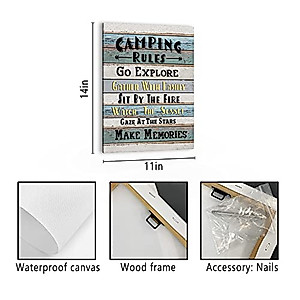 PHAMTE Mid Century Modern Boho Sun Wall Art, Minimalist Sun Sunset Sunrise Sunshine Nursery Print Framed Canvas Painting Artwork Home Bathroom Girls Room Kitchen Office Decor（11x14 Inch）