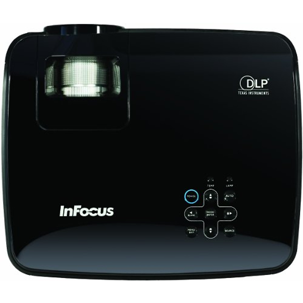 InFocus IN102 Portable DLP Projector, 3D ready, SVGA, 2700 Lumens