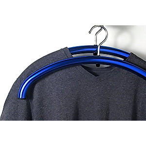Precision Hanger in Black With Felt. The Dimple & Crease Free Hanger Solution -Click "2 New" for Other Offers!