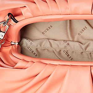 GUESS womens Central City Clutch, Coral, One Size US