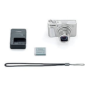 Canon Cameras US 1792C001Canon PowerShot SX730 Digital Camera w/40x Optical Zoom & 3 Inch Tilt LCD - Wi-Fi, NFC, & Bluetooth Enabled (Silver), 6.30 Inch x 5.80 Inch x 2.70 Inch