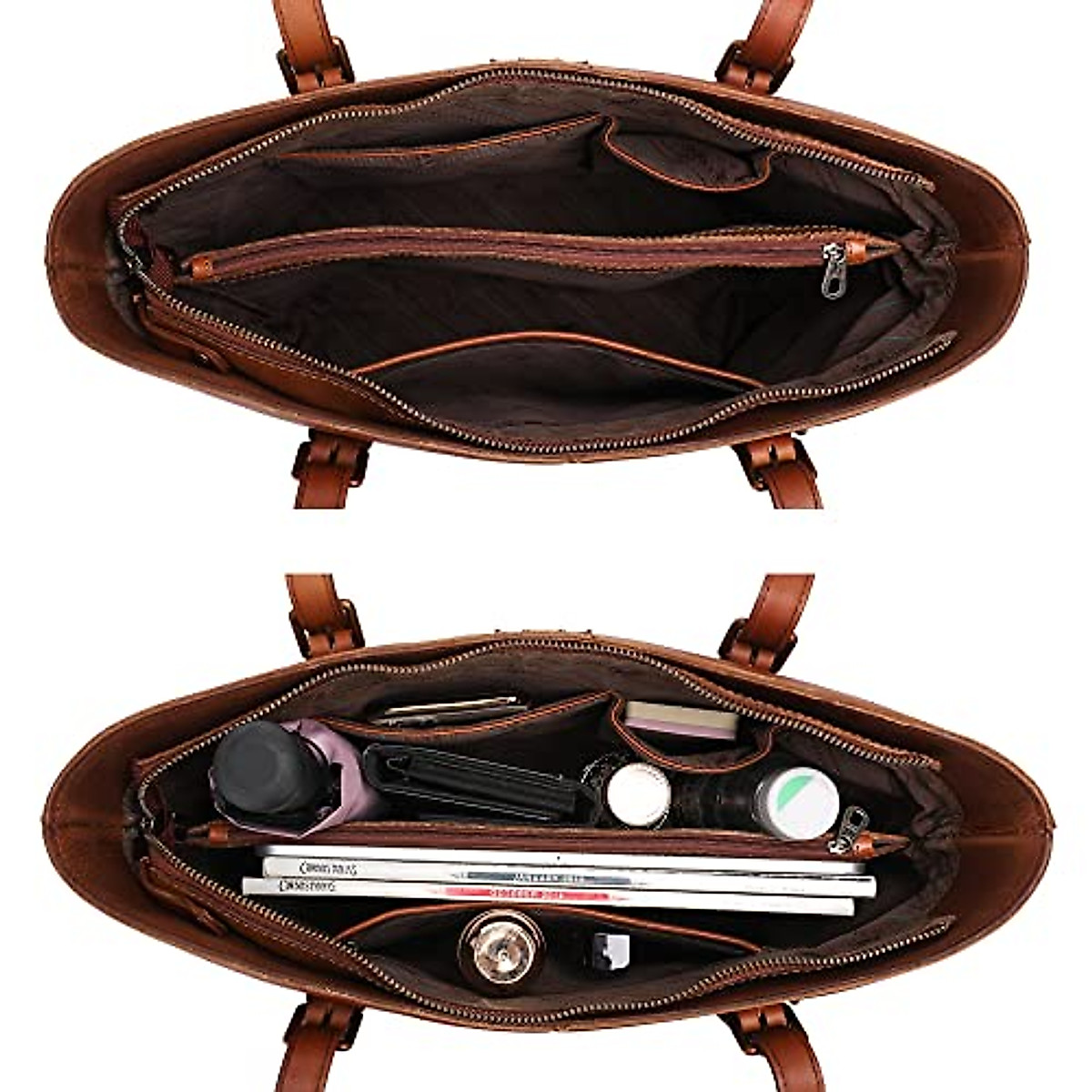 Montana West Purses and Handbags Genuine Leather Purses for Women Hobo Bags Shoulder Tote Purse MWG04-G9068BR