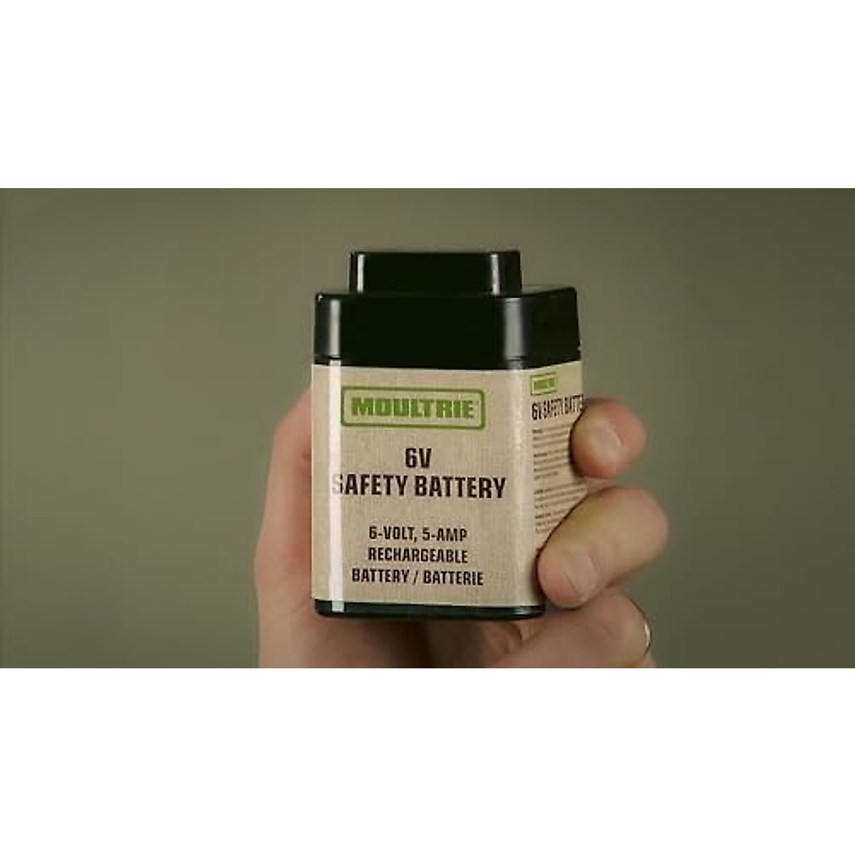 Moultrie MFHP12406 6-Volt, 5-Amp Rechargeable Safety Battery,Multi