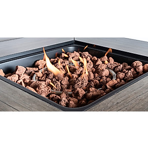 Natural Lava Rocks for Fire Pit | Lava Rocks for Gas Grills Charbroilers | Reduces Flare Ups | Even Heat Distribution | 7 Lb. Bag of Fire Pit Lava Rocks | 2 Pack