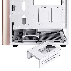 Silverstone Technology SETA A1 Rose Gold on White Premium ATX/Micro-ATX Case with Temperd Glass - SEA1GW-G