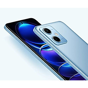 Xiaomi Redmi Note 12 5G (128GB + 6GB) Factory Unlocked 6.67" 48MP Triple Camera (ONLY T-Moble/Tello/Mint USA Market) + Extra (w/Fast Car Charger Bundle) (Mystique Blue)