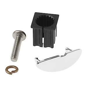 KOHLER 79632-CP Genuine Part Plug Button & Screw Kit, Polished Chrome