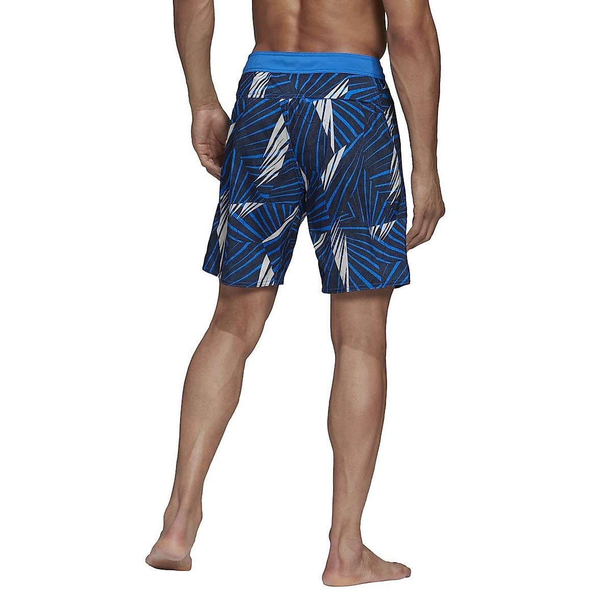 adidas Men's Graphic Tech Short Glory Blue 36"