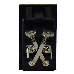 Trailer Power Jack Switch Replacement for LCI Lippert Recpro F2C and Others - 4 Pin, 4 Wire, Polarity Reversing (1 pack)