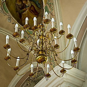 DIAMIAQ B11 LED Light Bulb E12 Candelabra Light Bulbs Daylight White Ceiling Fan Bulb Chandelier Bulbs Candle Bulbs for Ceiling Fan (6 Pack, Daylight White)