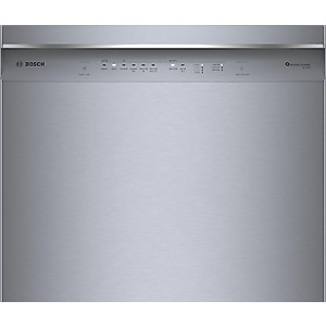 Bosch SHE53C85N 24 Inch Smart Built-In Dishwasher, stainless steel