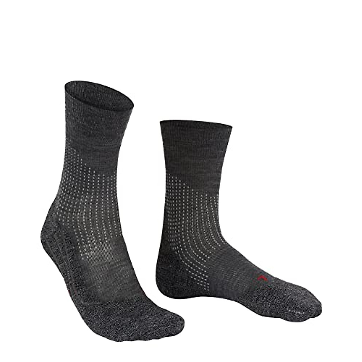 FALKE Men's Stabilizing Wool Running Socks, Crew, Medium Cushion, High Protection, Breathable Quick Dry, Merino Wool, 1 Pair