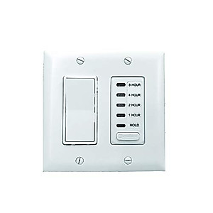 Centric Air QA-Deluxe 5500 with 2-Speed Wall Switch and Timer | R-5 Insulated Damper | Energy Efficient Whole House Fan | 2-Story Homes to 3400 sqft & 1-Story Homes to 2400