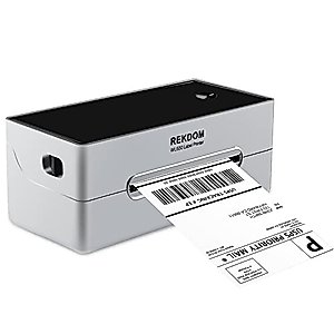 REKDOM Wireless Shipping Label Printer - 4x6 Thermal Label Printer with WiFi Connectivity - Work for Windows, Mac, Android, iPhone - Compatible with Amazon, Ebay, Shopify, Pirate Ship, Shippo etc