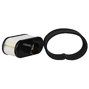 HIFROM Air Filter Pre Filter Cleaner Fuel Oil Filter Spark Plug Kit Compatible with John Deere X300 X304 X300R X320 X360 X500 X530 Z445 Z465 Z645 Z655 Z540M 4-Cycle Engine Replace MIU12555
