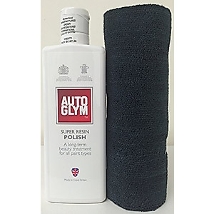 Auto Glym Super Resin Polish 325ml w/Free Seamless Microfiber Towel