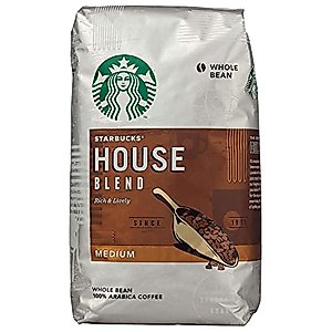 Starbucks House Blend Whole Bean Coffee (40 Ounce) (2 Pack)