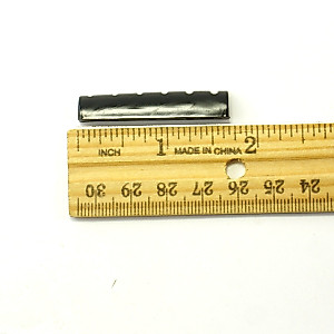 Slotted Nut Replacement For Electric/Acoustic Guitar 42mm 1-11/16,Black