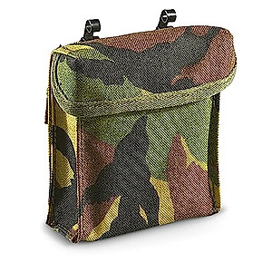 Dutch Military Surplus Mag Pouches with Alice Keepers, 2 Pack, Used