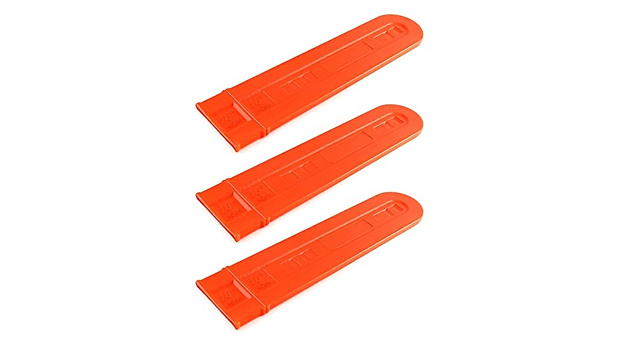 QWORK Chainsaw Chain Covers - Durable 3 Pack