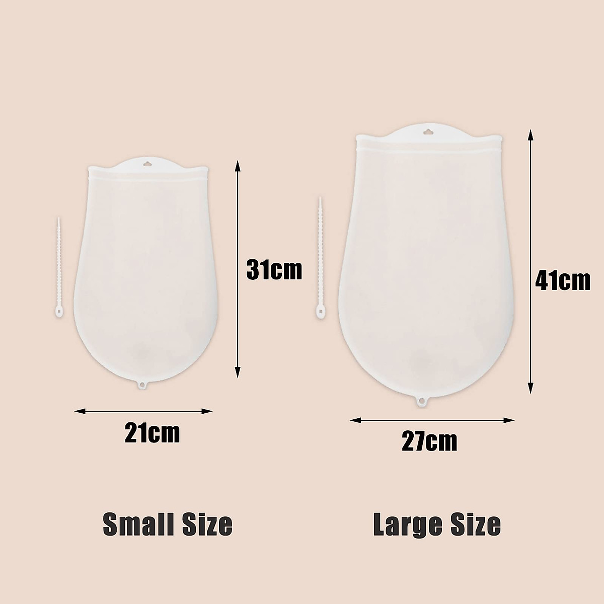 Angzhili 2 Pack Kneading Dough Bag,Silicone Kneading Bag,Multifunctional Dough Mixer For Bread and Cookie,Flour Mixing Bag Preservation Bag, Bread Kneading Tool Reusable Dough Bag,Cooking Tool,2 Size