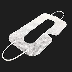 YinQin Disposable VR Mask 50PCS VR Headset Cover Mask Sanitary VR Eye Cover Mask VR Eye Mask Cover Universal Mask for VR, White
