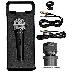 Rockville All-in-one Bluetooth Home Theater/Karaoke Machine System w/(2) Mics