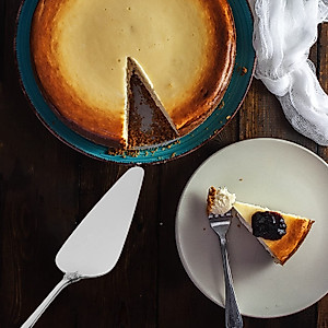 Kichvoe Pie Server Spatula: Stainless Steel Cake Cutter Vintage Dessert Slicer For Celebration Party Wedding Home