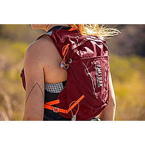 CamelBak Women's Octane 9 Hydration Pack 70 oz, Burgundy/Hot Coral