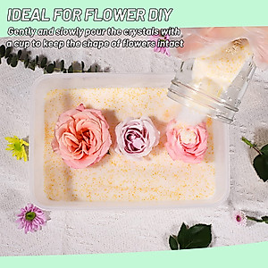 Eazy2hD Silica Gel Flower Drying Crystals Desiccant 5LBS with Sealed Container & Gloves for Wedding Flowers Bouquet Preservation Kit