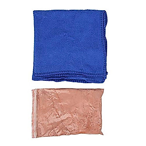 100g Glass Scratch Remover Powder Glass Polishing Kit Wool Polishing Pad Polishing Disc Wheels Set Car Windscreen Windshields Cerium Oxide Powder Polishing Kit