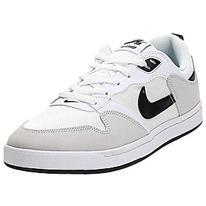 Nike SB Alleyoop Mens Trainers CJ0882 Sneakers Shoes (UK 8 US 9 EU 42.5, White Black White 100)